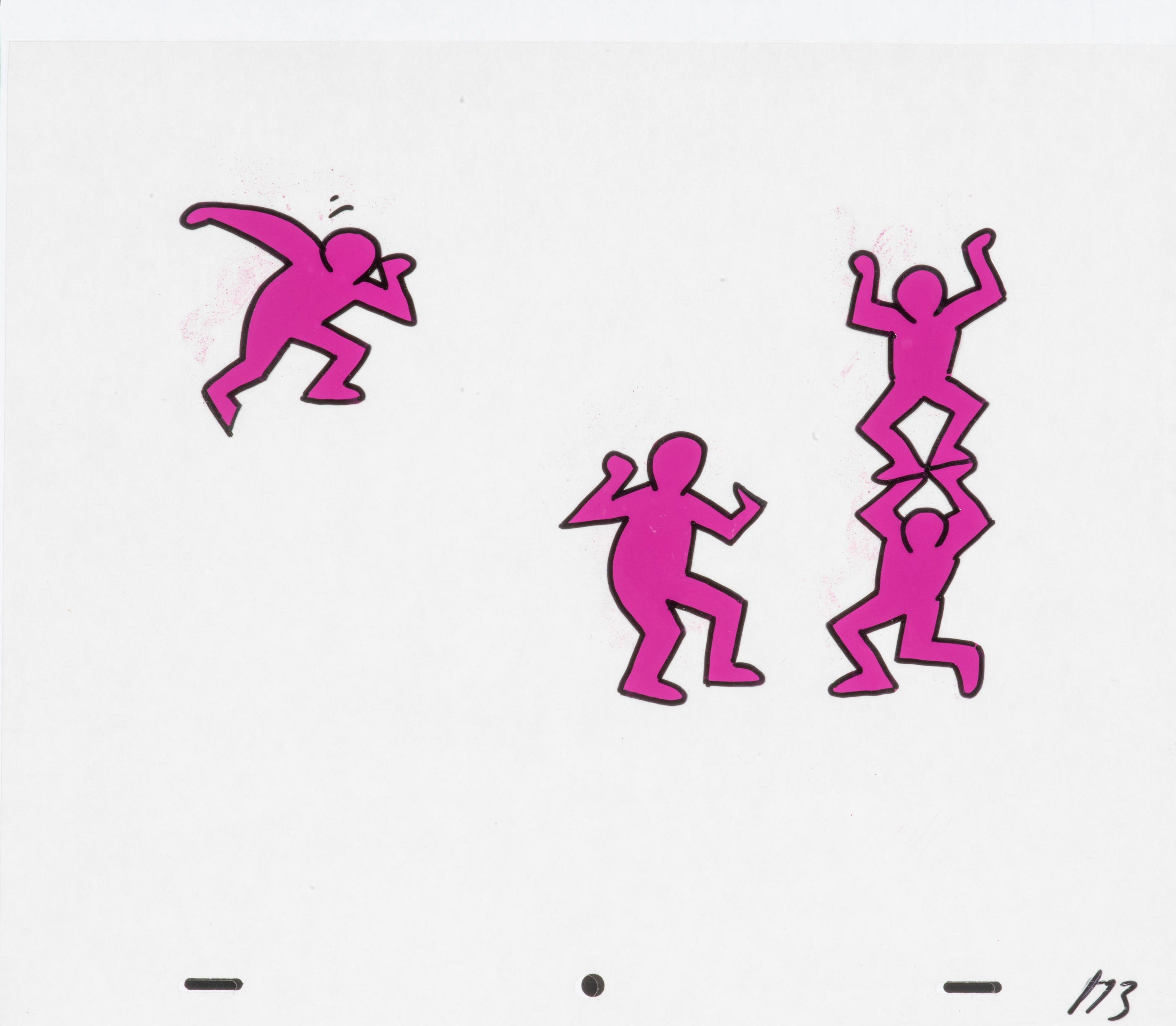 Keith Haring | SESAME STREET BREAK-DANCERS ANIMATION DRAWINGS, 1987 ...