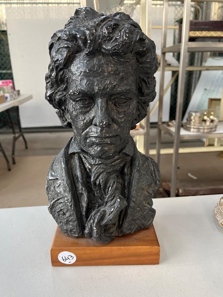 Edward Schillaci | BUST OF BEETHOVEN - AUSTIN PROD 1961 EDWARD ...