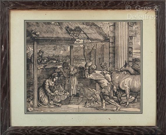 Titian | The Adoration of the Shepherds | MutualArt