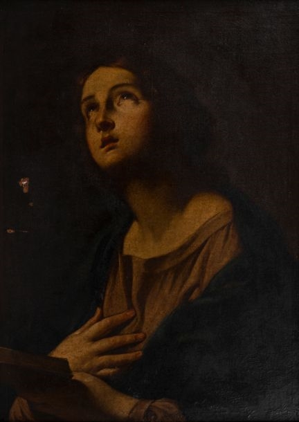 Pierre Jacques Cazes | The Virgin holding a book | MutualArt