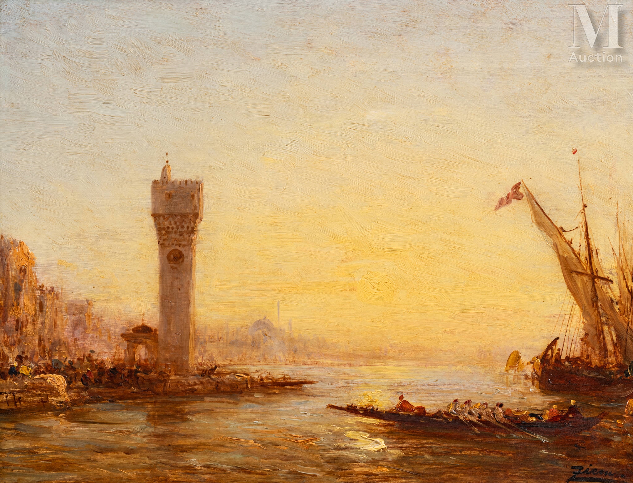 Félix Ziem | Vue d'Istambul | MutualArt