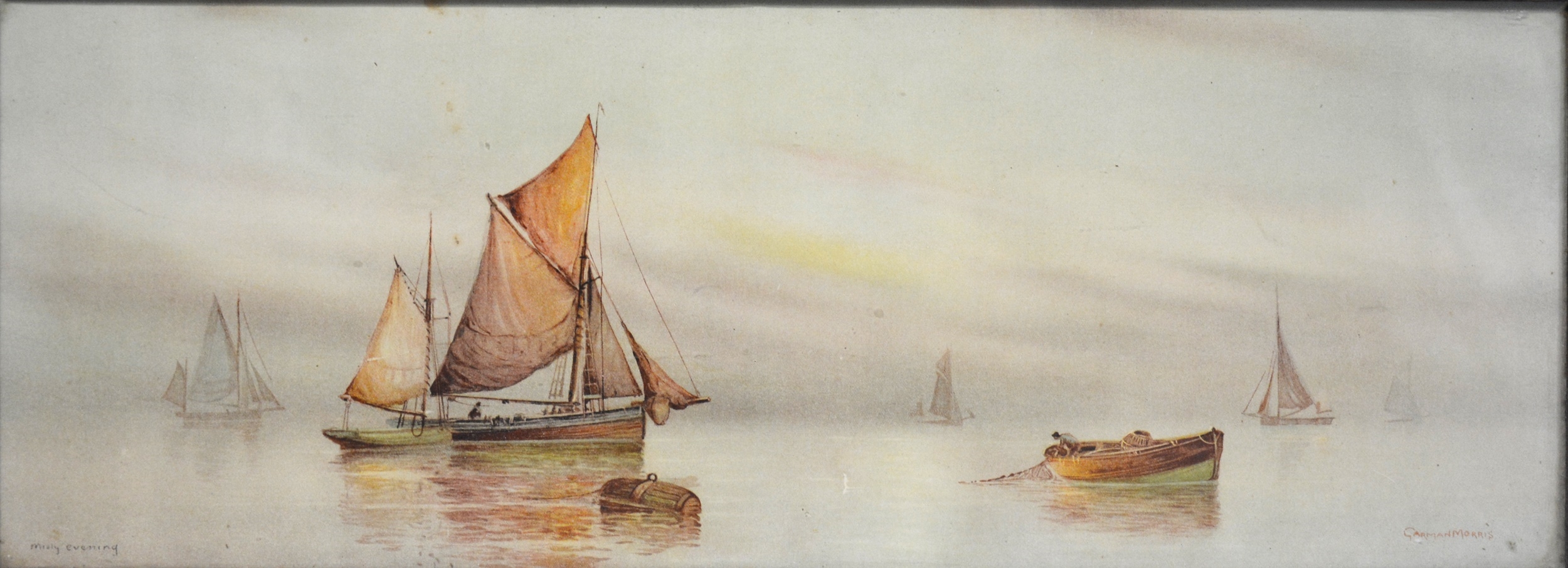 Garman Morris | Misly Evening and Dawn. | MutualArt