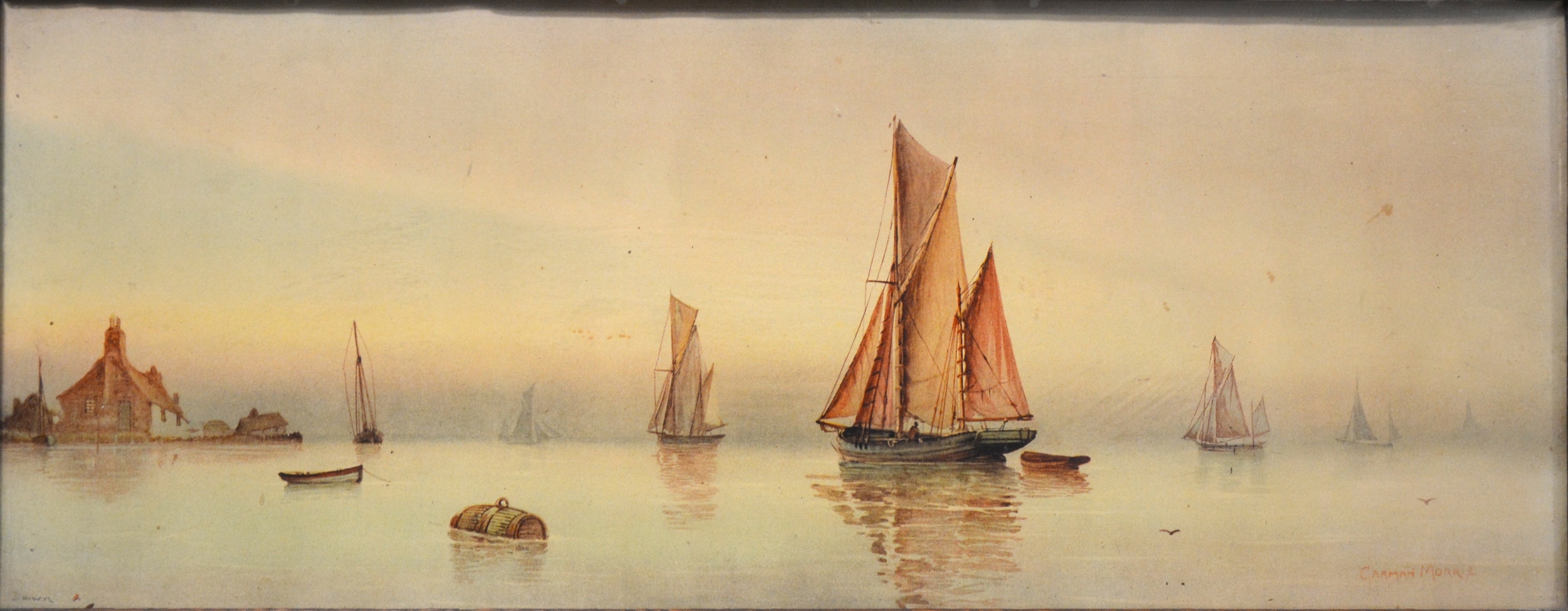 Garman Morris | Misly Evening and Dawn. | MutualArt