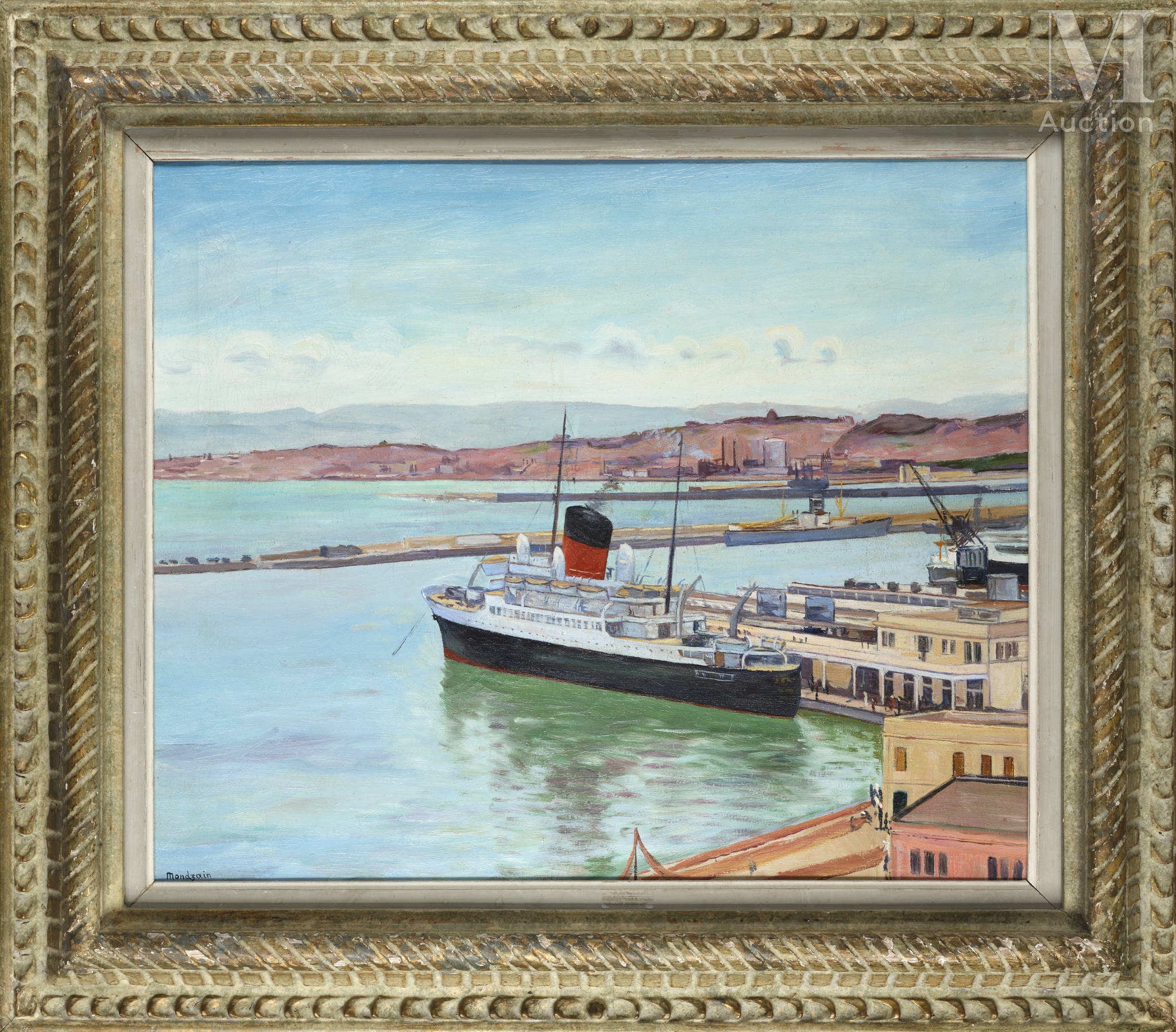 Simon Mondzain | Gare de la transat - Alger | MutualArt