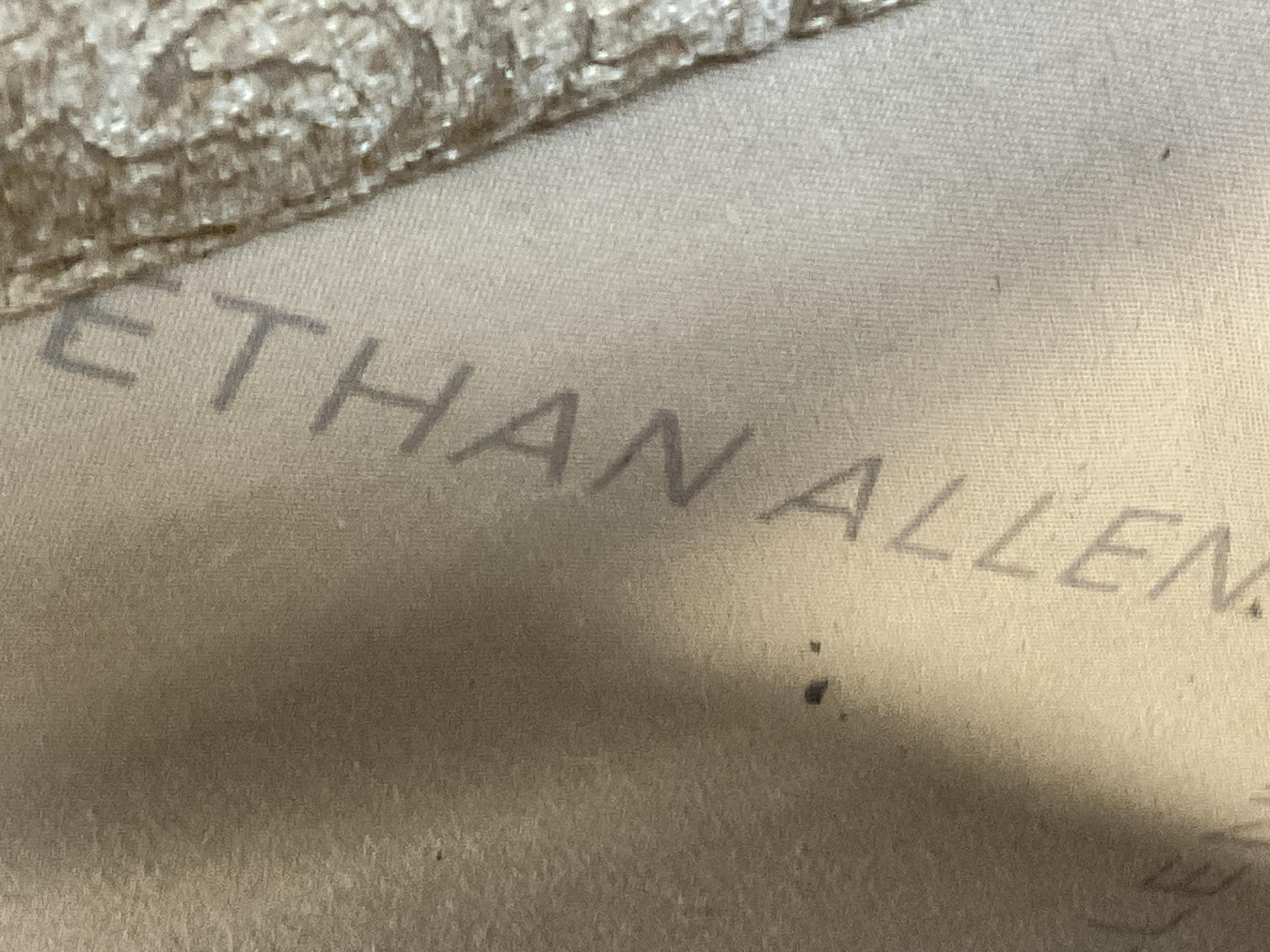 Ethan Allen | Ethan Allen Rolled Arm Pillowback Sofa | MutualArt