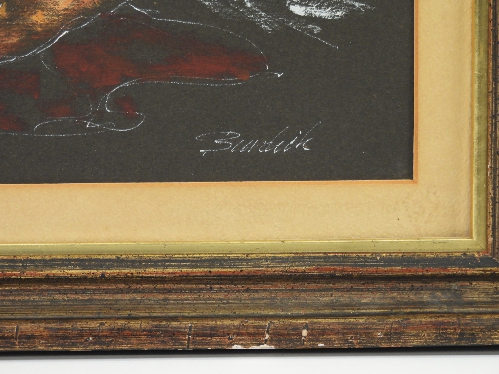 Charles Burdick | Lounging Nude Painting | MutualArt