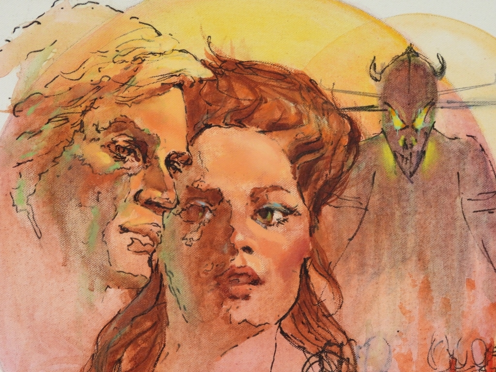 Michael Keane | Fantasy Illustration WC Painting | MutualArt