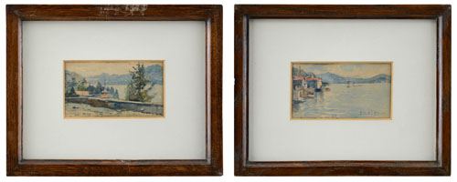 Ambrogio Raffele | Glimpses of Intra (1897) | MutualArt