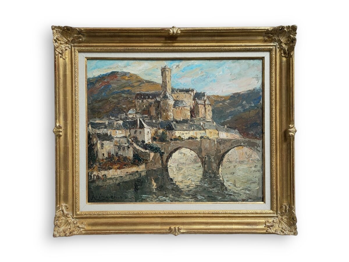 Marcel Azéma-Billa | Estaing et son vieux pont | MutualArt