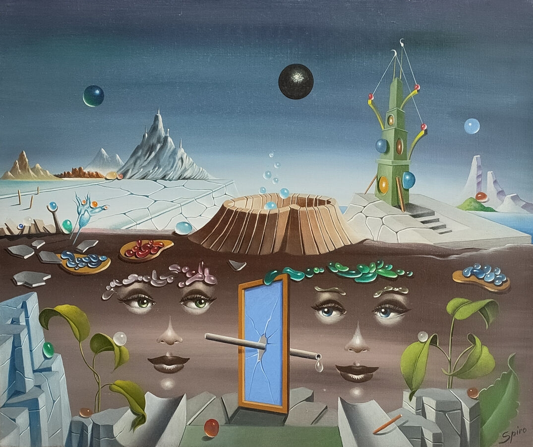 Georges Spiro | Les jumelles | MutualArt