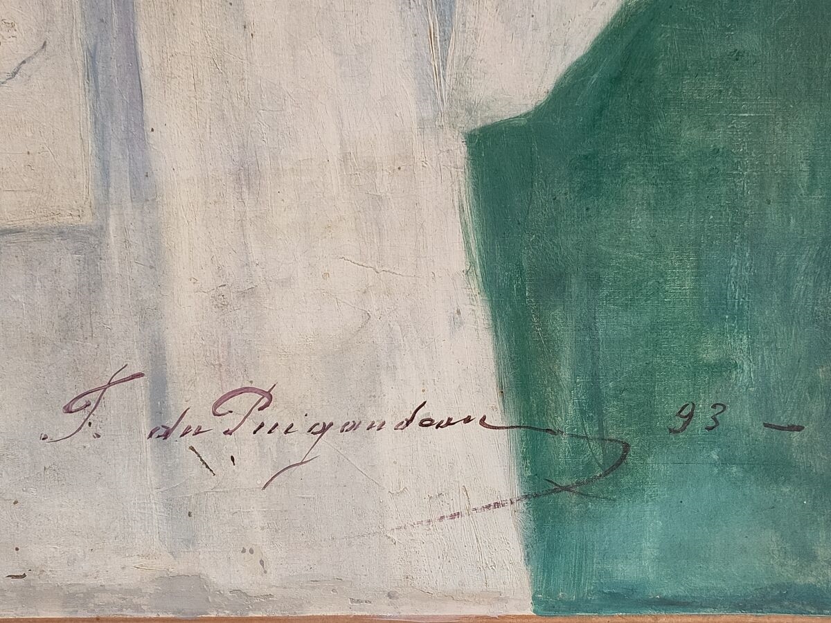 Fernand Loyen de Puigaudeau | Le Pierrot à la mandoline (1893) | MutualArt