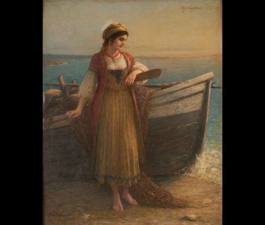 Joseph Stallaert | Graziella (1894) | MutualArt