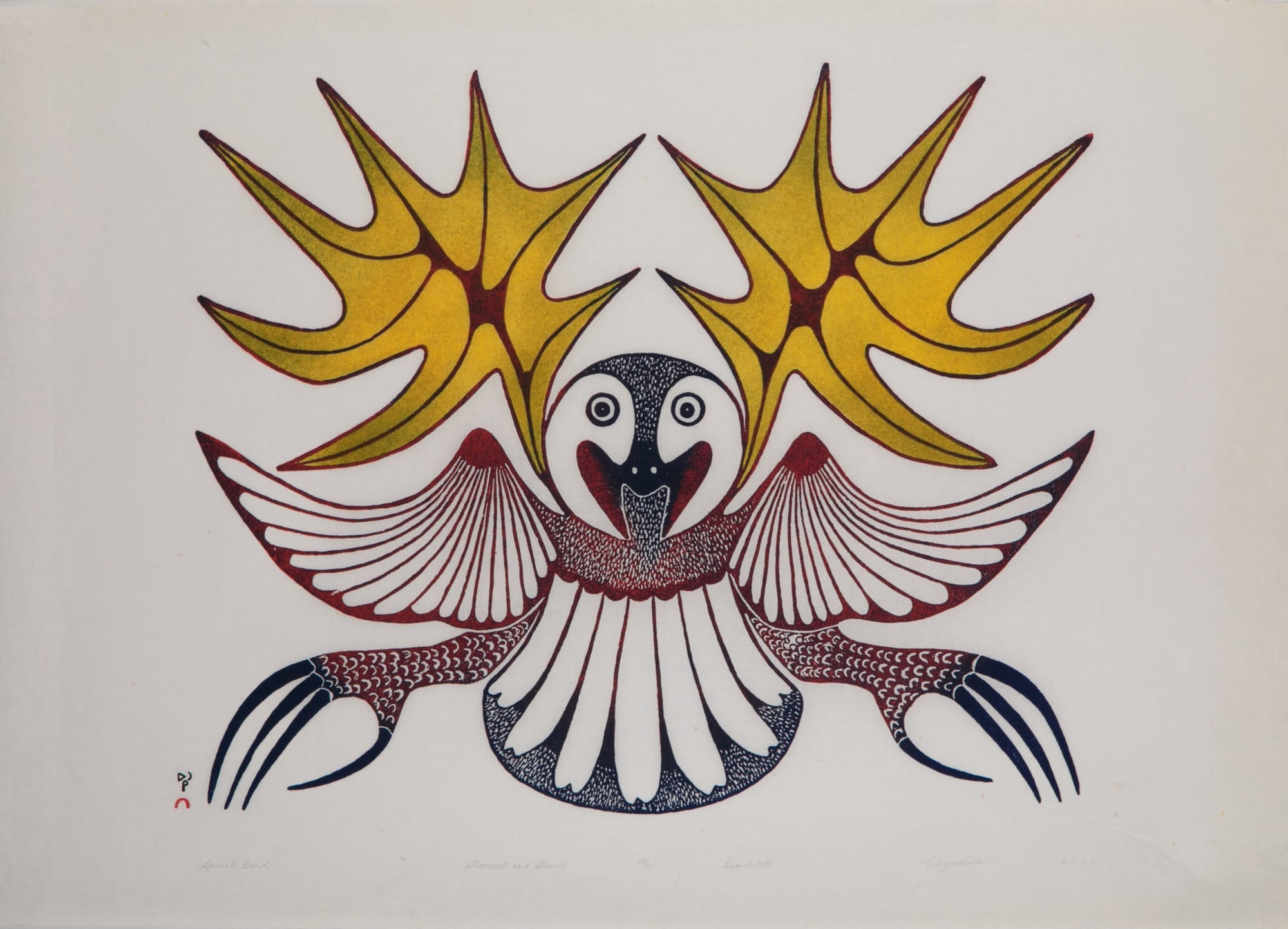 Eliyakota Samualie | Spirit Bird (1980) | MutualArt