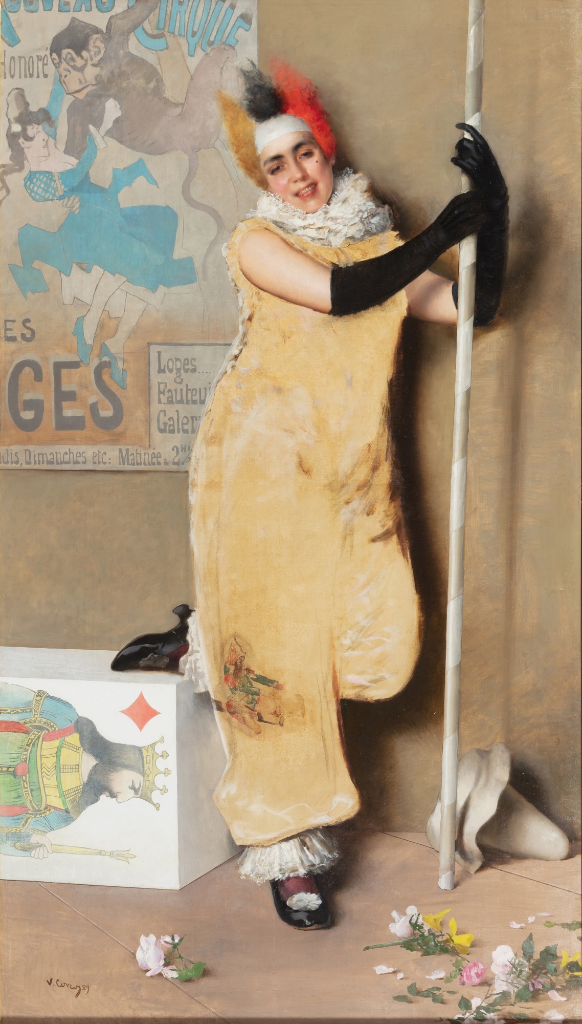 Vittorio Matteo Corcos | Portrait of a Beautiful Young Woman (Circa ...
