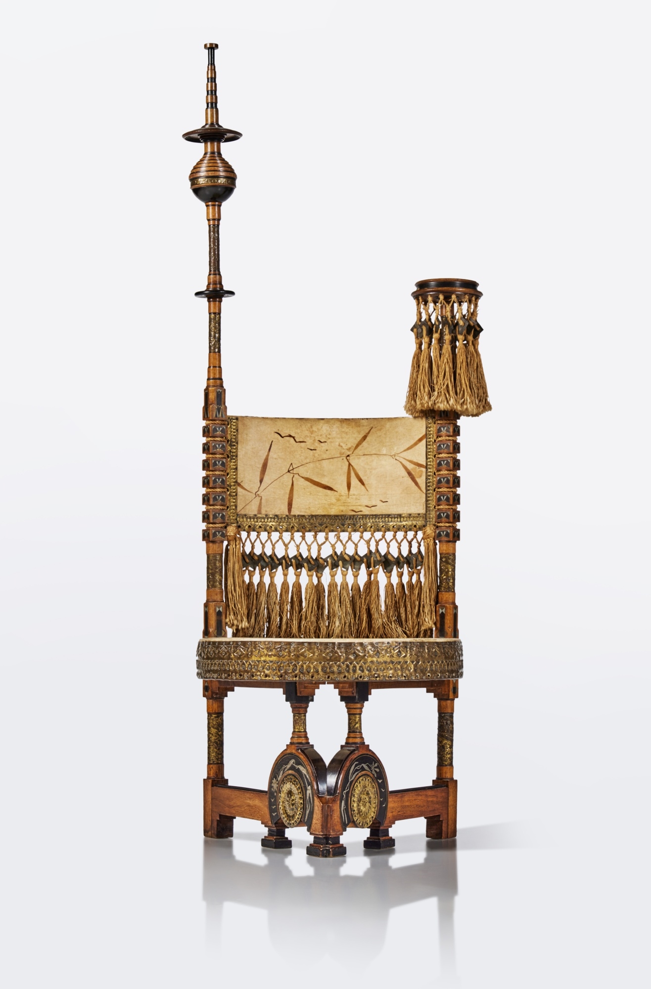 Carlo Bugatti | Throne Chair (Circa 1902) | MutualArt
