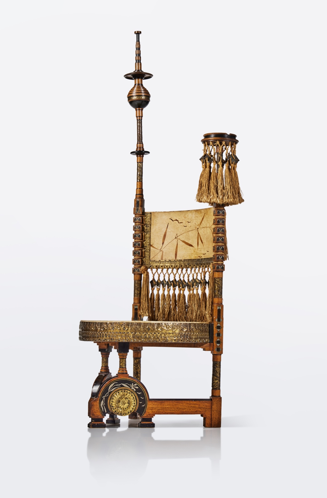 Carlo Bugatti | Throne Chair (Circa 1902) | MutualArt