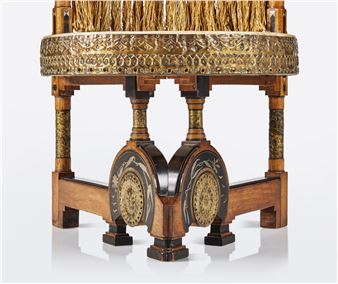 Carlo Bugatti | Throne Chair (Circa 1902) | MutualArt