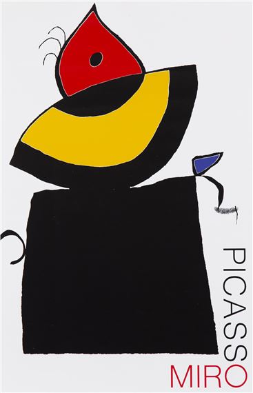 Joan Miró | Set of 2 Picasso and Miro exhibition posters | MutualArt