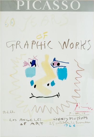 Pablo Picasso | Picasso 60 years of graphic works.Los Angeles County ...