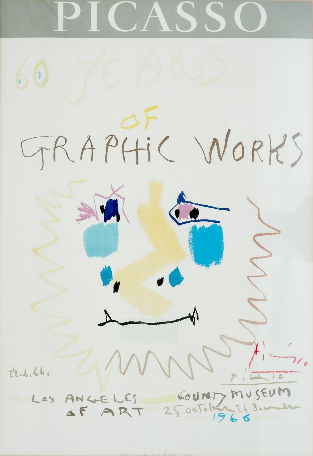 Pablo Picasso | Picasso 60 years of graphic works.Los Angeles County ...