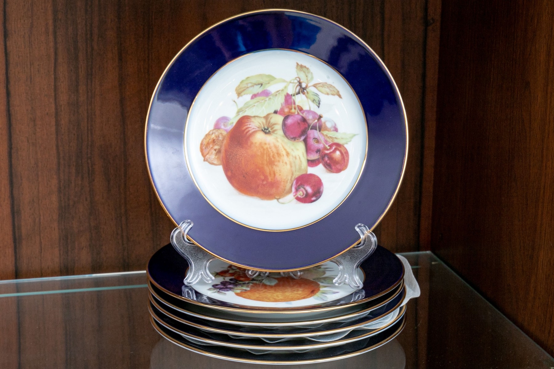 Unknown | German Rosenthal Hand Painted Porcelain Plates - Assorted 6 ...