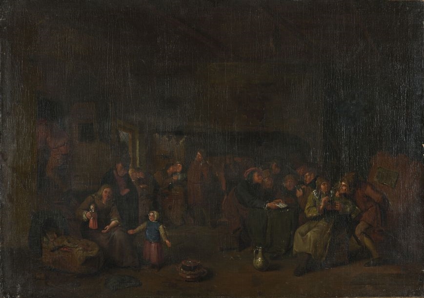 Egbert Elder | Tavern scene | MutualArt
