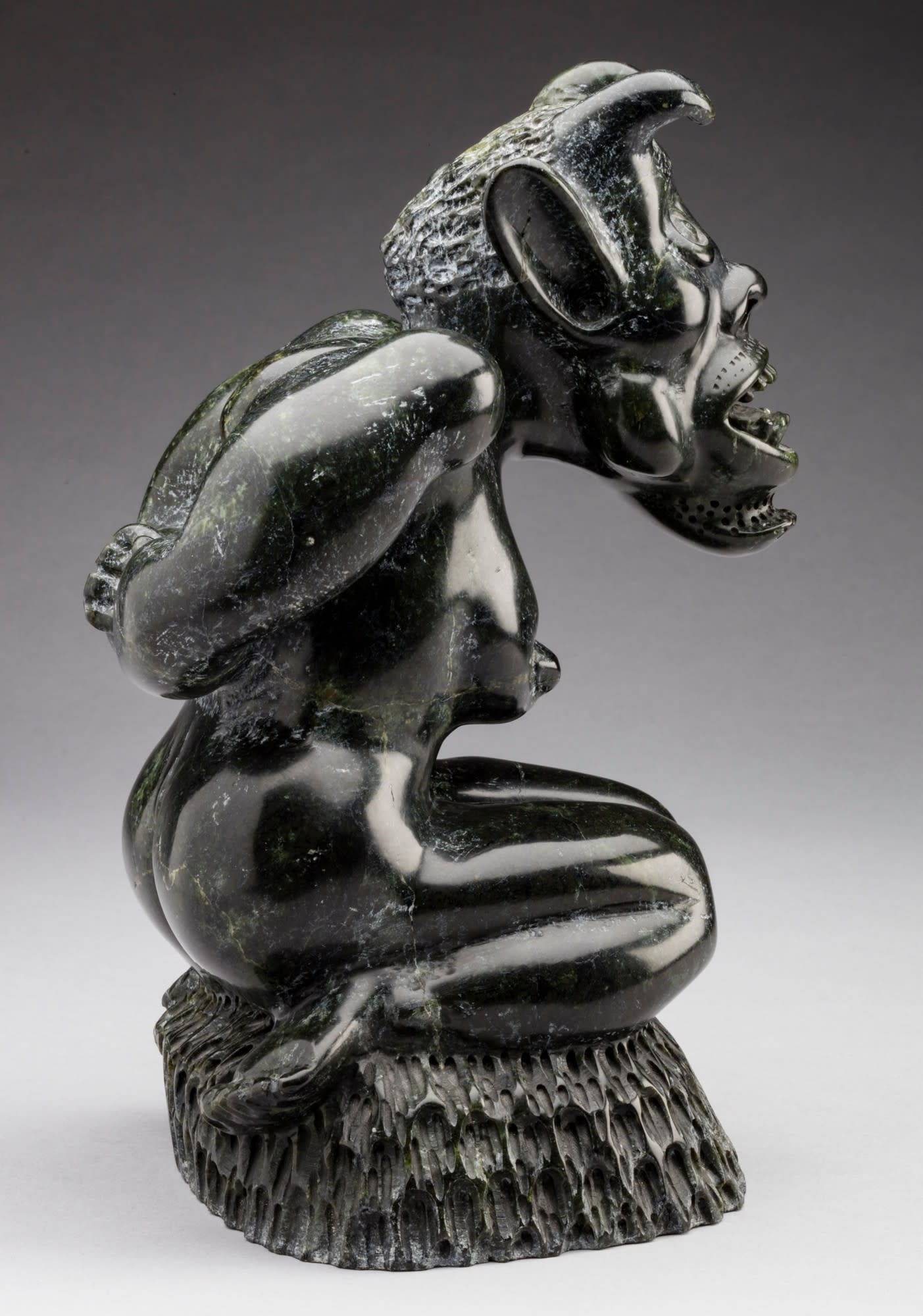 Charlie Ugyuk | Kneeling Female Demon (Late 1980s) | MutualArt