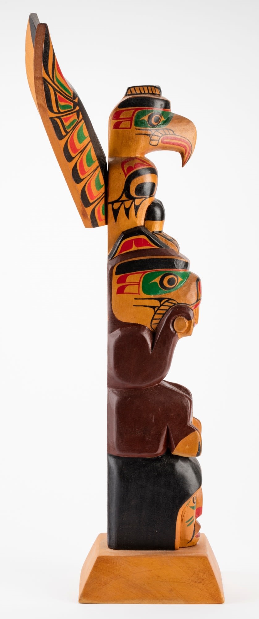 Ellen Neel | Model Totem Pole (1965) | MutualArt