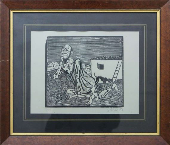 Gerhard Marcks | Hiob (1963) | MutualArt