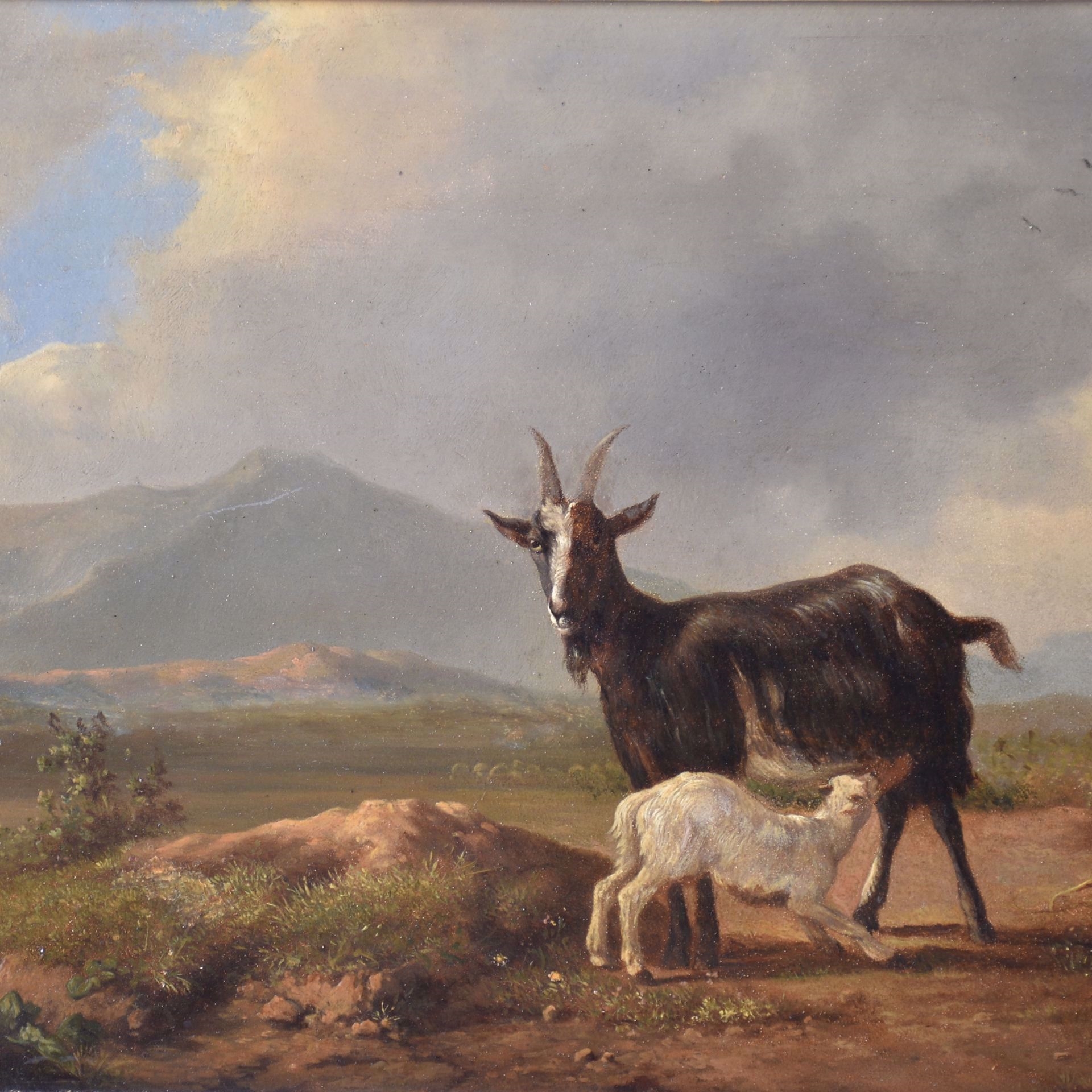 Eugene Verboeckhoven | Capricorn in landscape | MutualArt