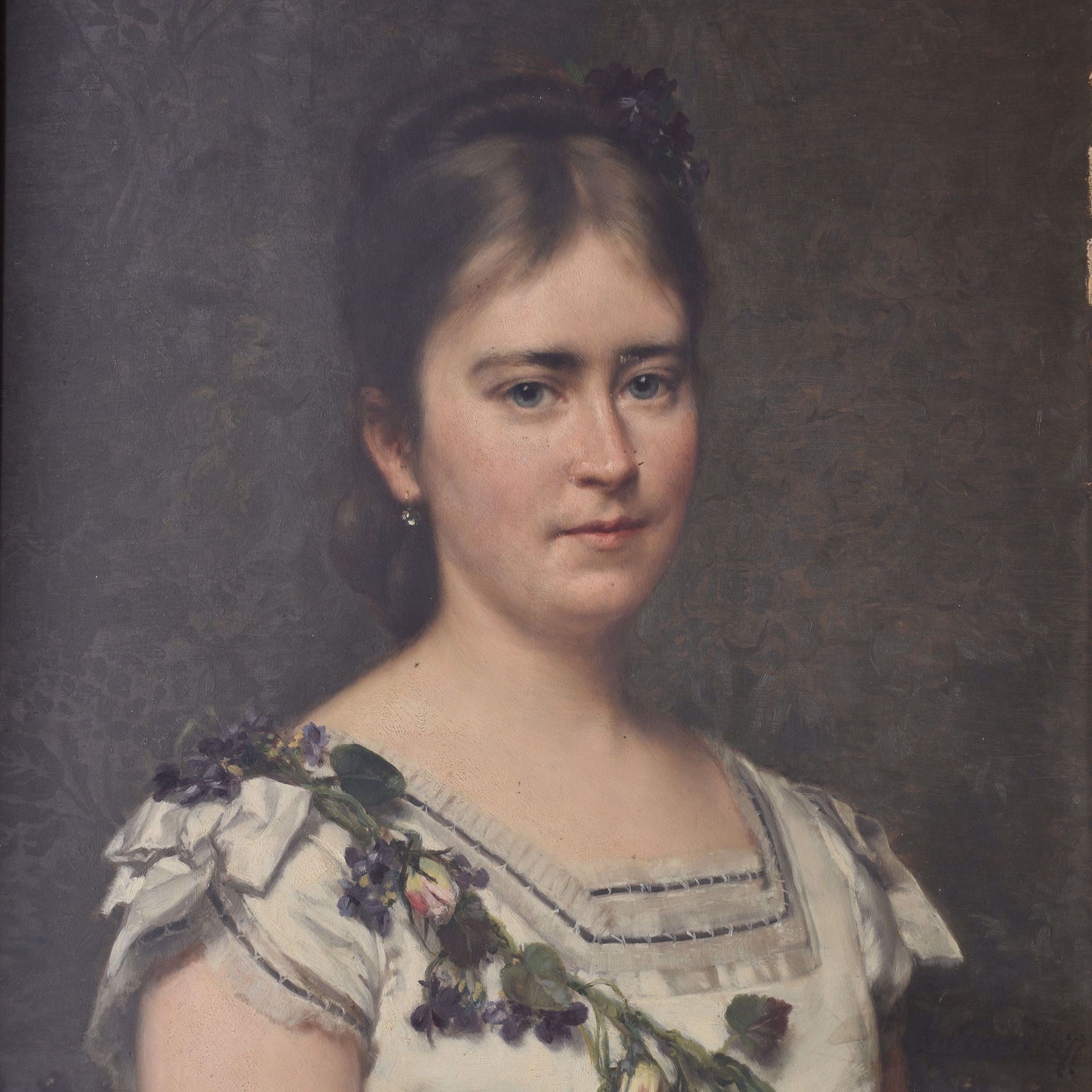 Karel Ooms | Ladies' portrait (1877) | MutualArt