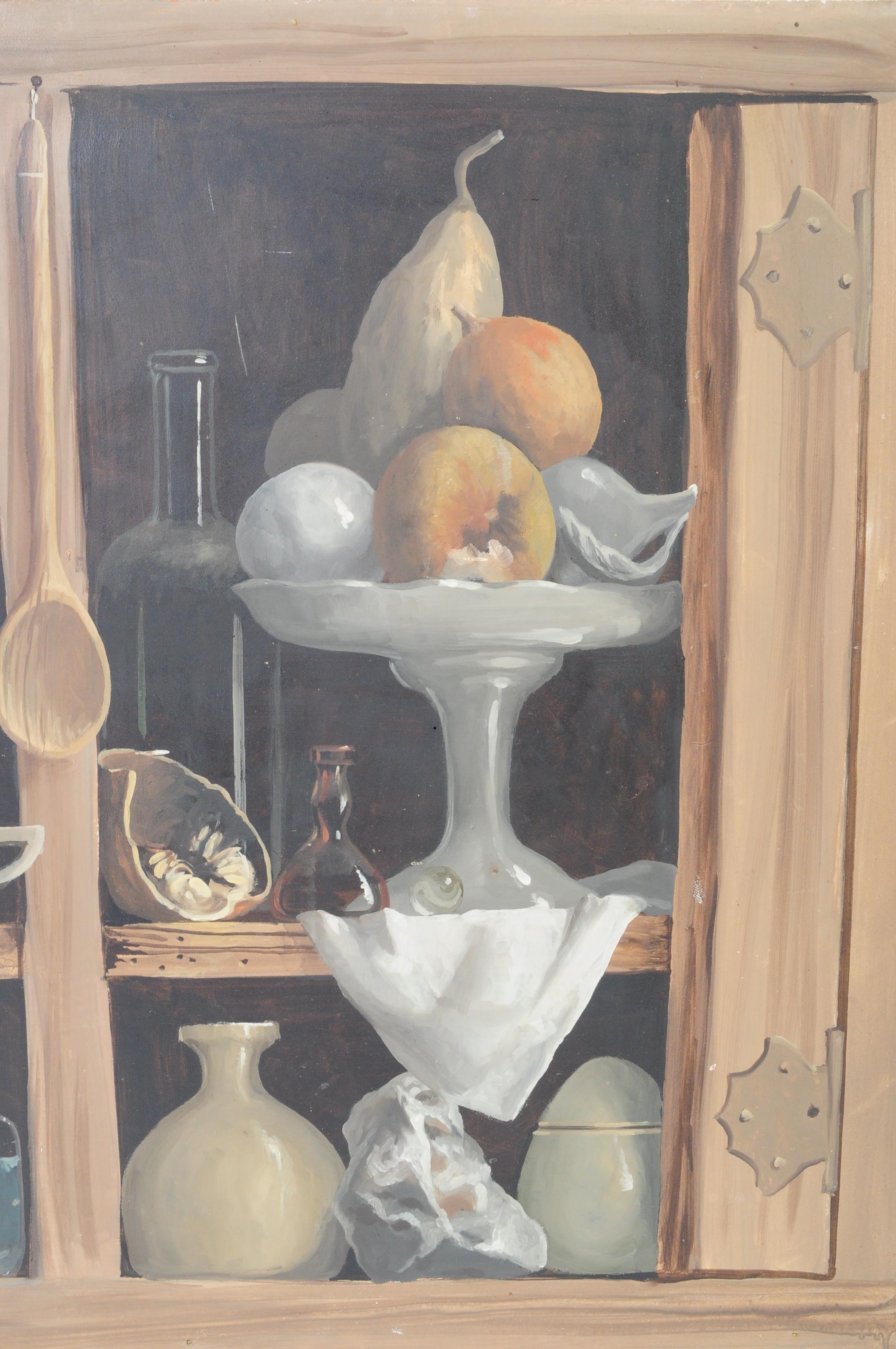 Deborah Jones | a food larder cupboard of fruits. | MutualArt