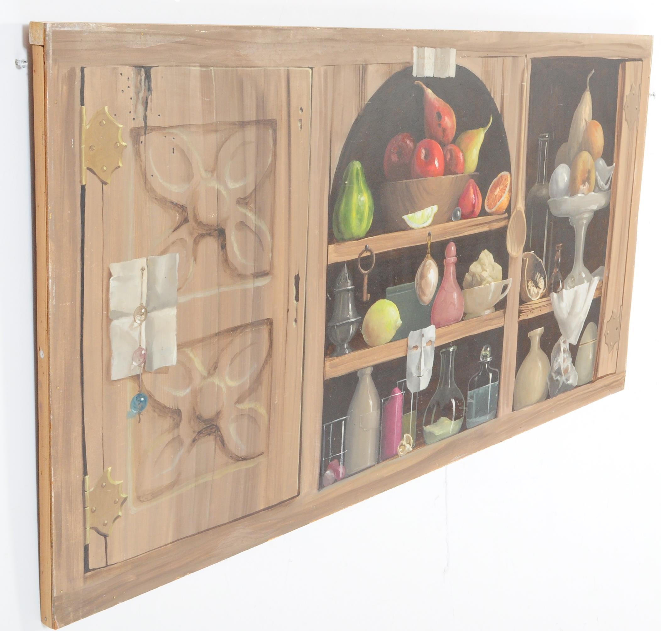 Deborah Jones | a food larder cupboard of fruits. | MutualArt