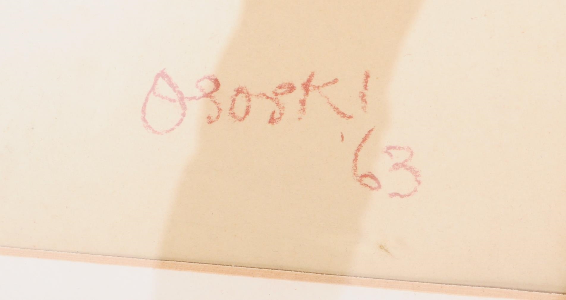 Gerald Judah Ososki | - A 1960's original Gerald Osocki portrait ...