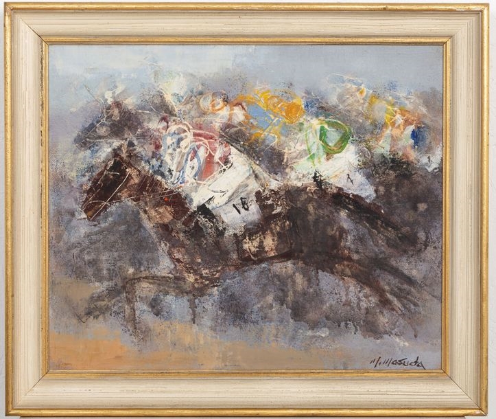 Makoto Masuda | Course hippique. | MutualArt