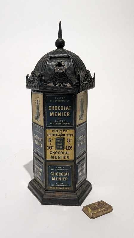 Menier Kiosque | CHOCOLAT MENIER KIOSQUE distributeur de chocolat (1893 ...