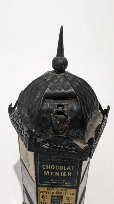 Menier Kiosque | CHOCOLAT MENIER KIOSQUE distributeur de chocolat (1893 ...