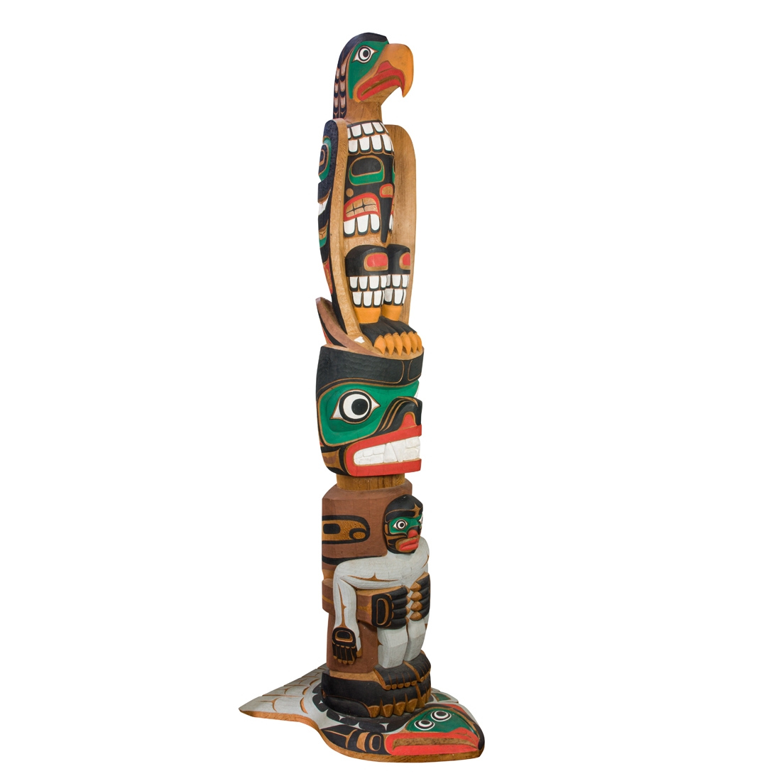 Tony Hunt | Totem Pole (1942) | MutualArt
