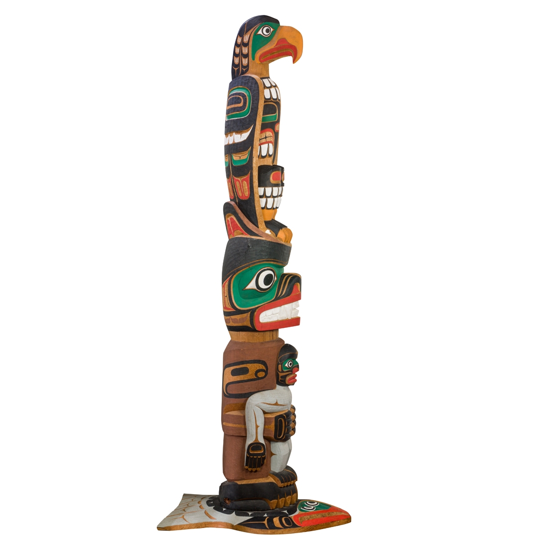 Tony Hunt | Totem Pole (1942) | MutualArt