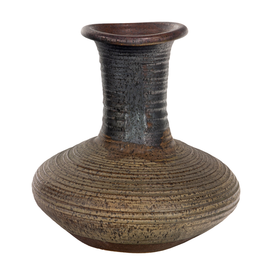 Karen Karnes | Three studio pottery lidded vessels | MutualArt