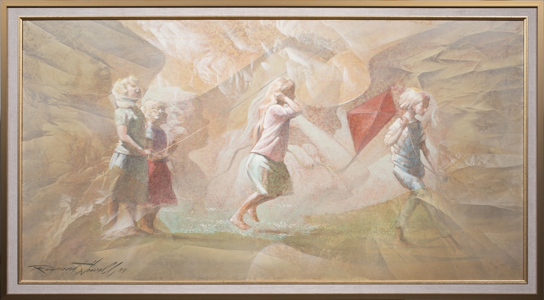 Raymond Howell | Flying Kites (1989) | MutualArt