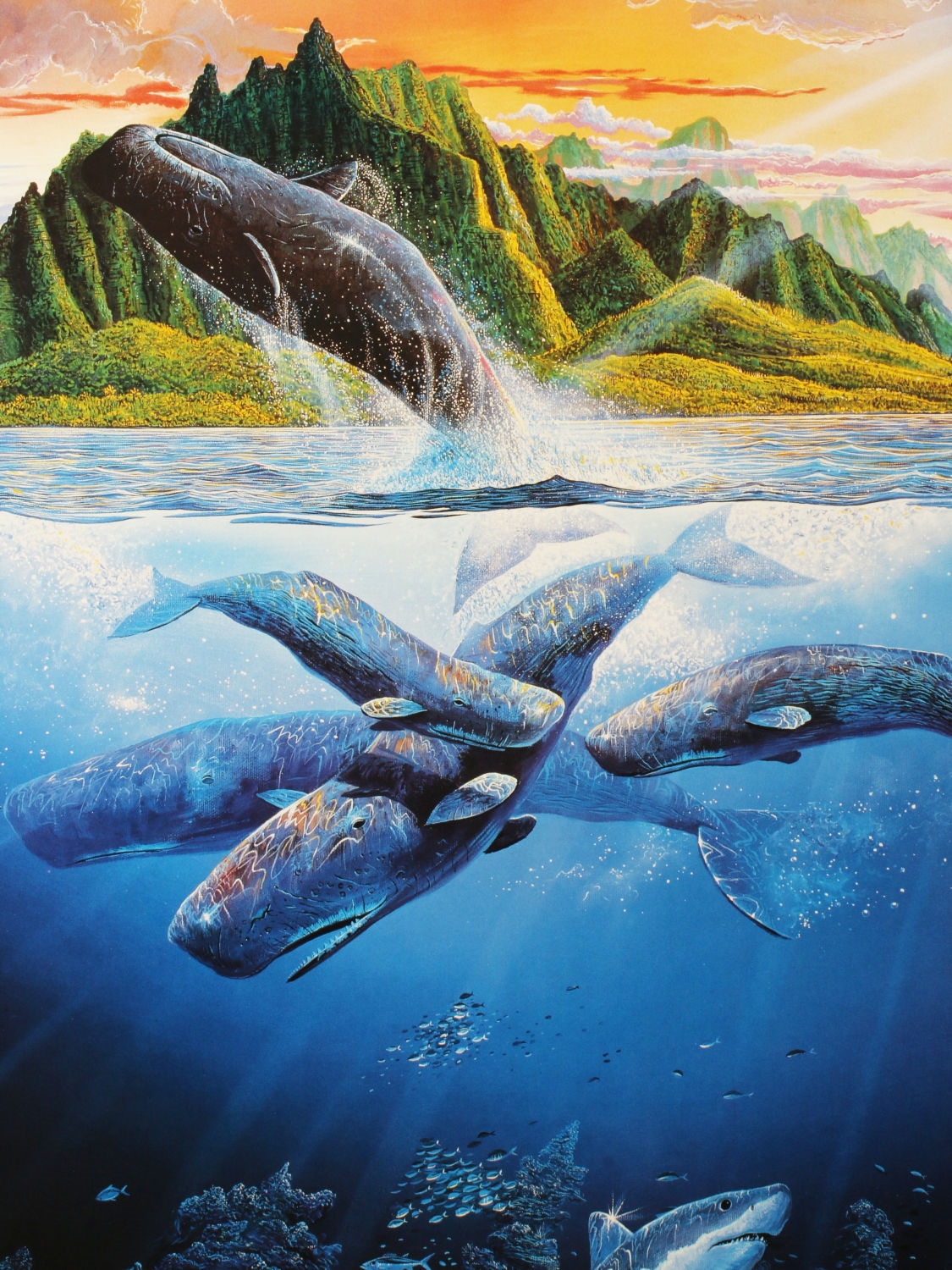 Robert Lyn Nelson | WHALE POSTER | MutualArt