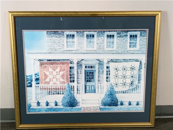 Dan Campanelli | PORCH WITH QUILTS | MutualArt