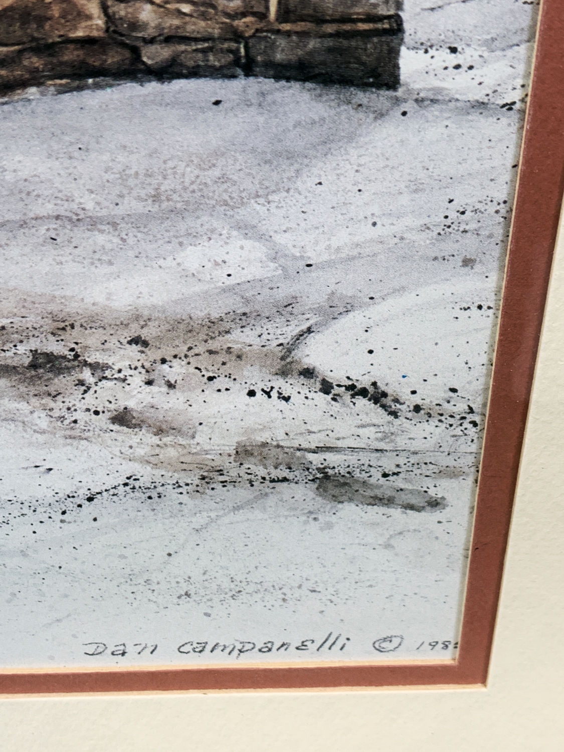 Dan Campanelli | FARMHOUSE AT CHRISTMAS (1985) | MutualArt