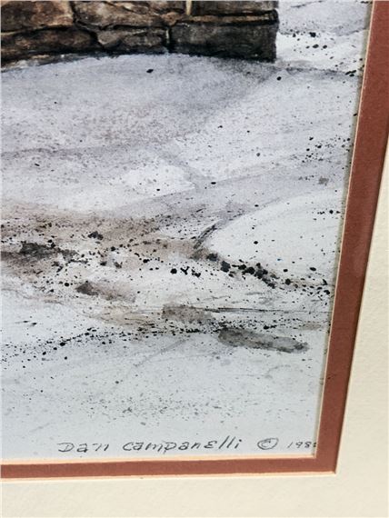 Dan Campanelli | FARMHOUSE AT CHRISTMAS (1985) | MutualArt