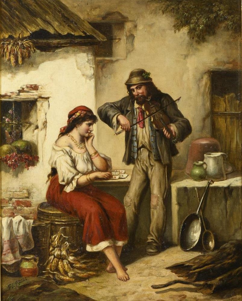 F. Morelli | Musician and cartographer (Circa 1900) | MutualArt