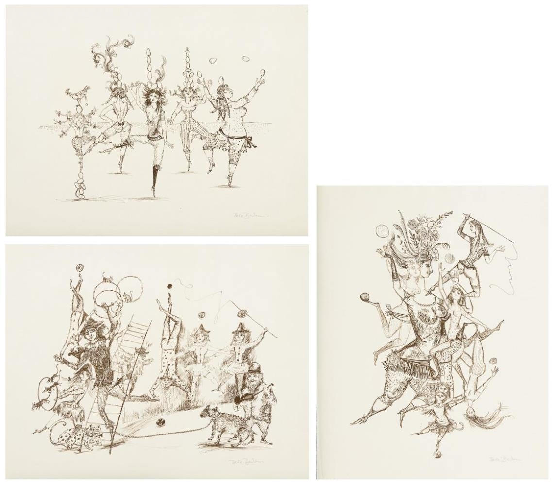 Bele Bachem | 3 circus scenes (1965) | MutualArt
