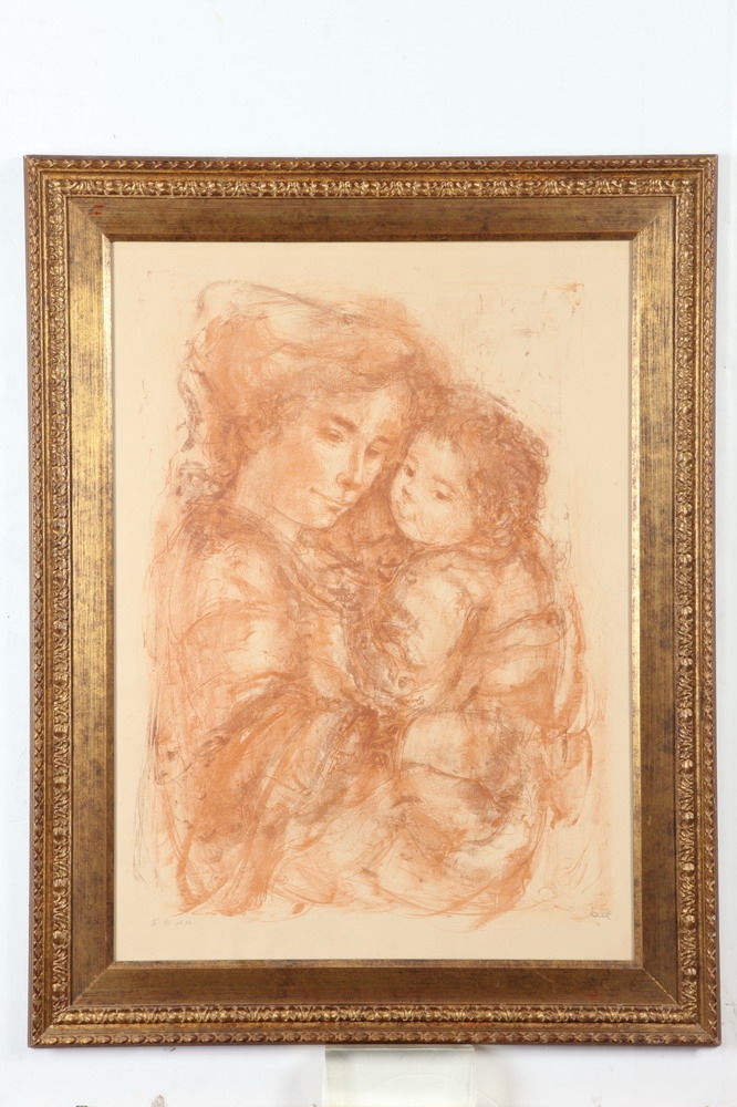 Edna Hibel | MOTHER AND CHILD | MutualArt