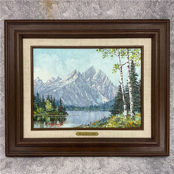 Keith Fay | Along Jenny Lake | MutualArt