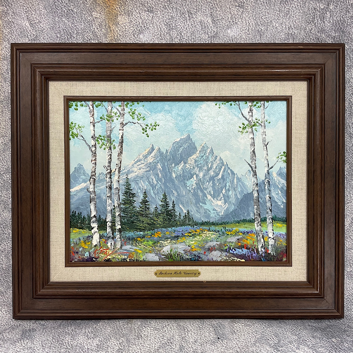 Keith Fay | Along Jenny Lake | MutualArt